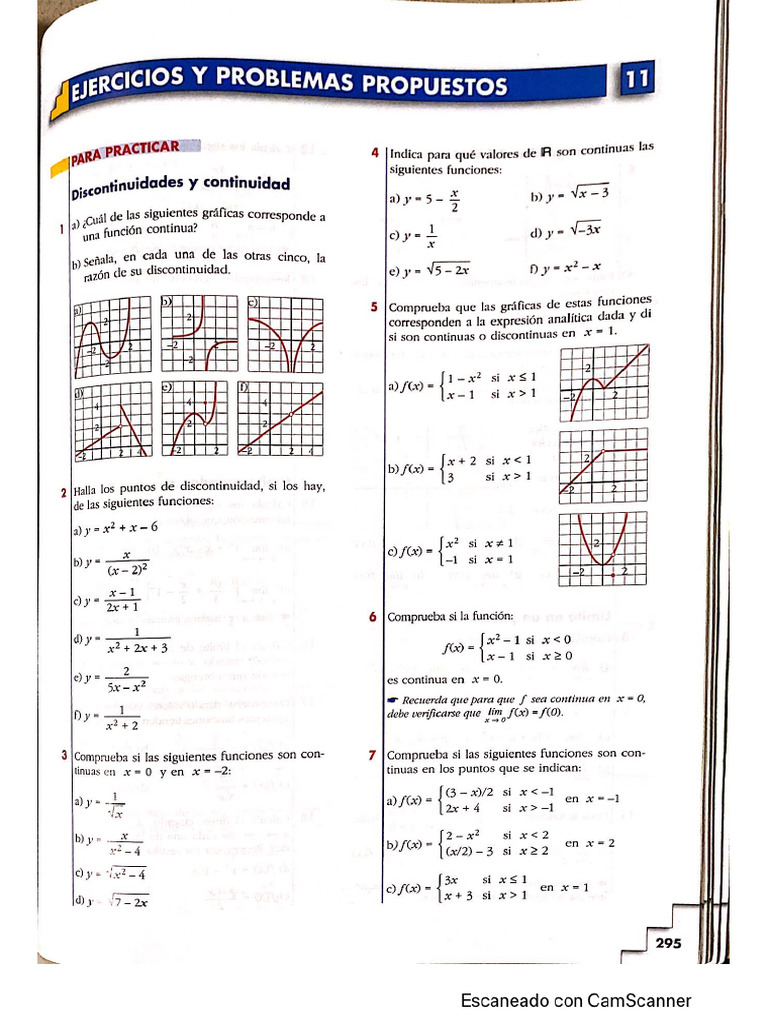 Exercises of Limits | PDF