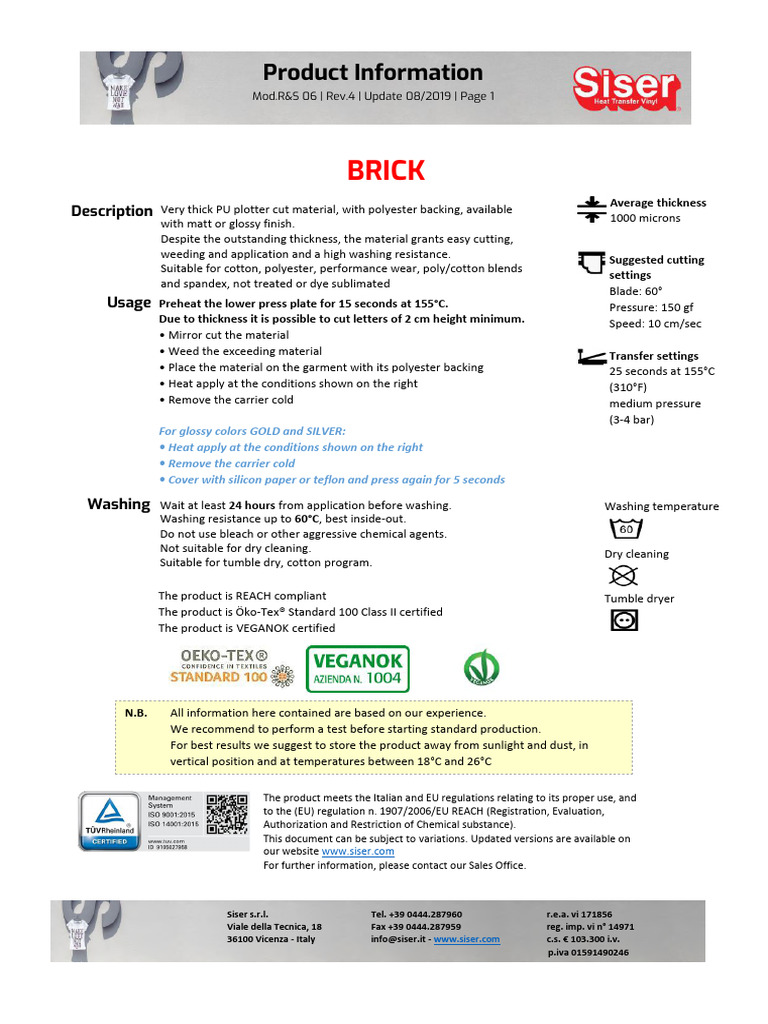 Brick en | PDF | Materials | Secondary Sector Of The Economy