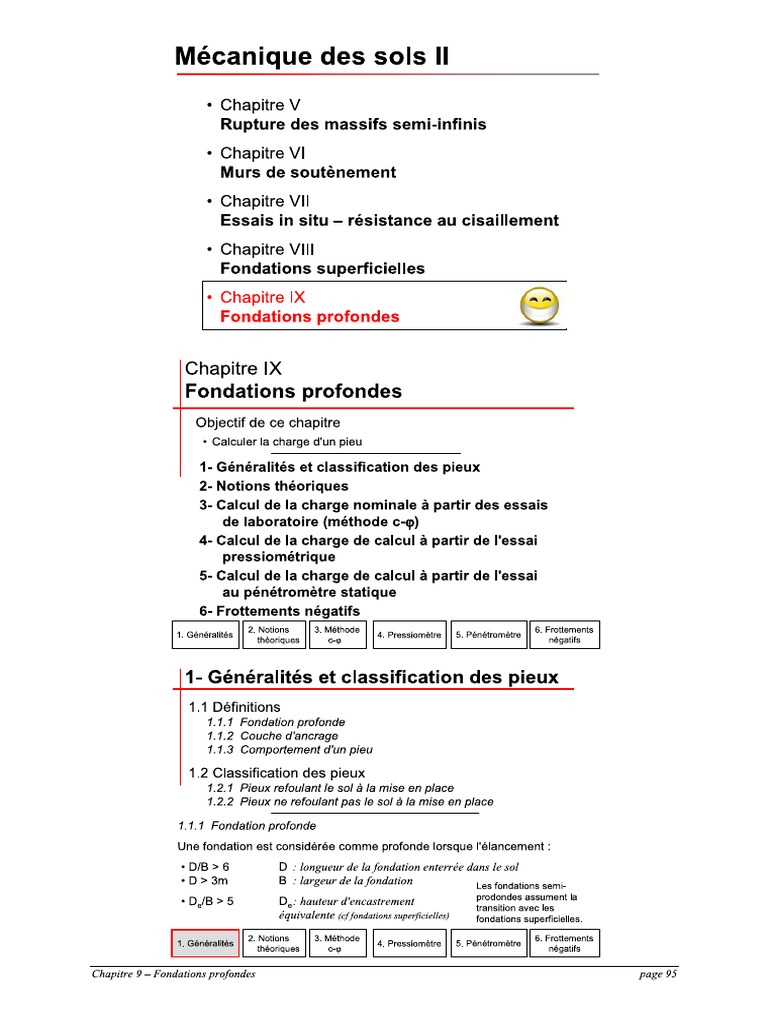 Fondation Profonde | PDF