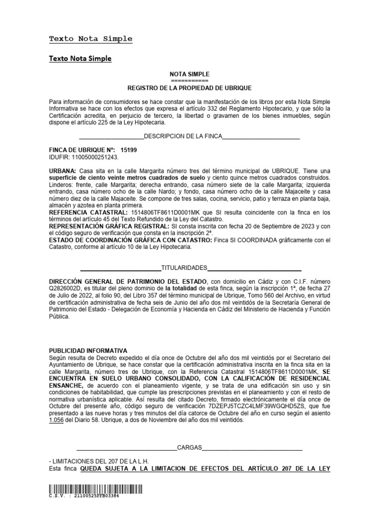 LOTE 2 Documentos | PDF