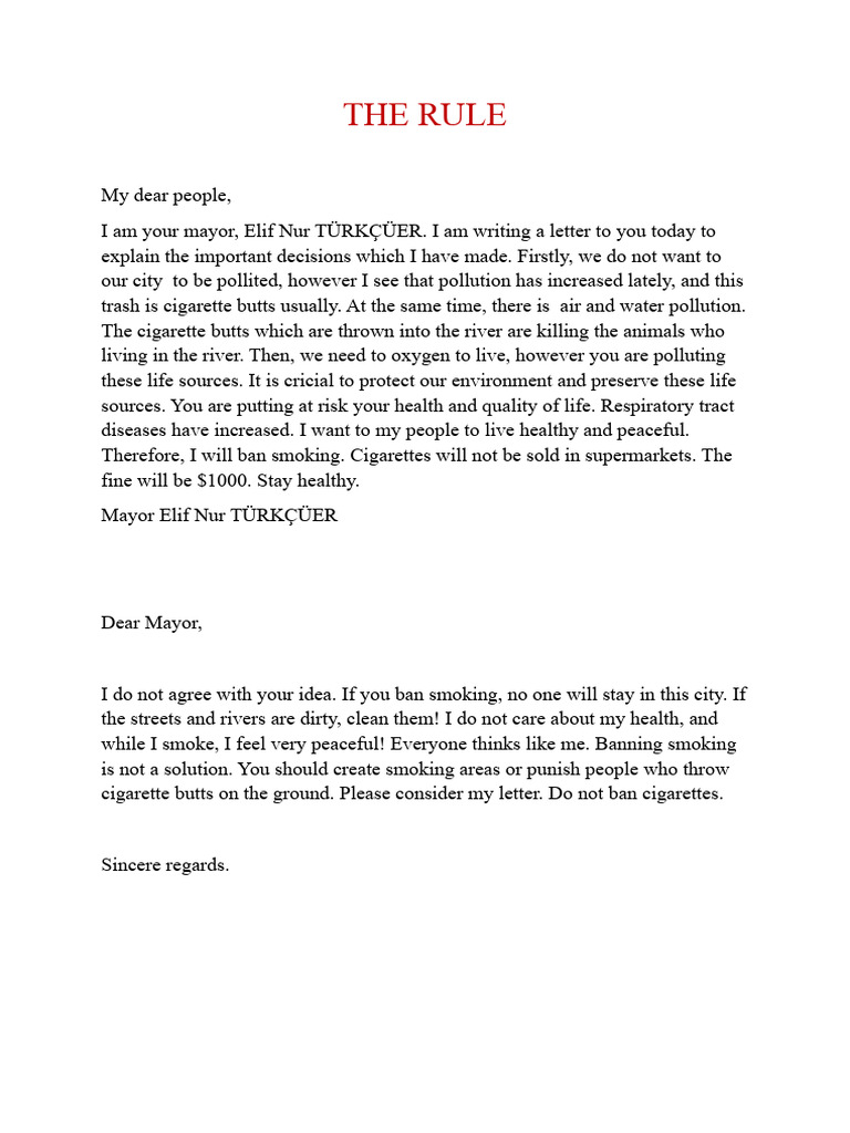 Rule | PDF | Lifestyle