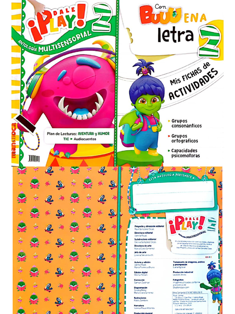 Dale Play 2 Antología Multisensorial Con Buena Letra Mandioca | PDF