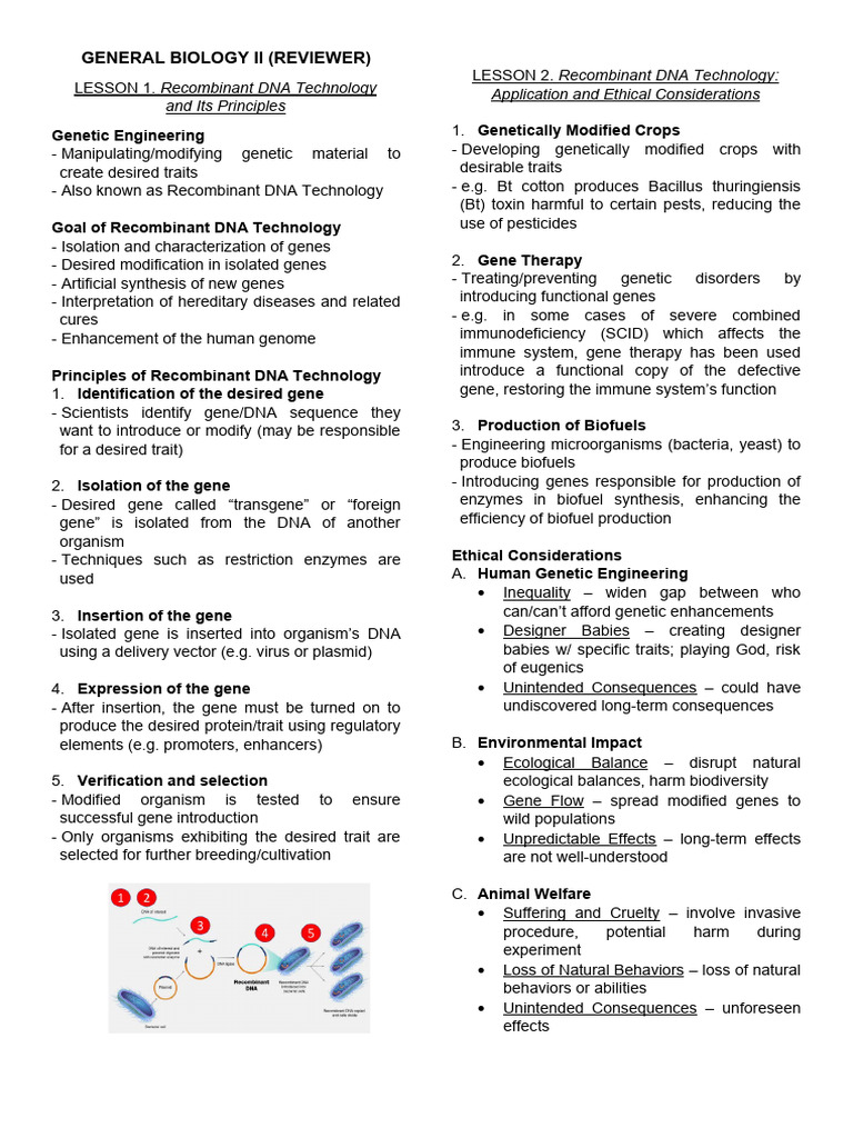 Gen Bio II Reviewer q3 | PDF | Evolution | Dna