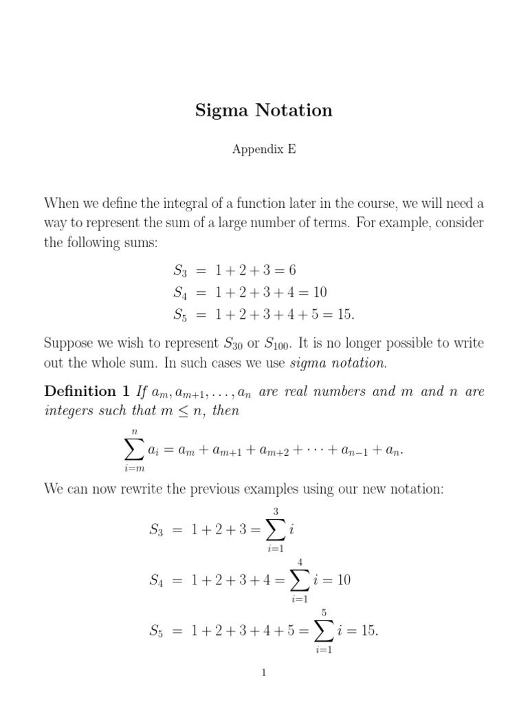 Mathematics | PDF | Summation | Mathematical Proof