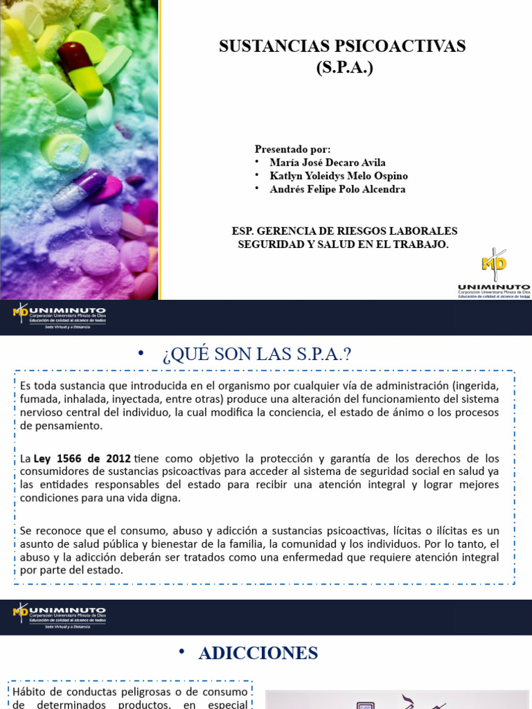 Spa | PDF | Drogas Psicoactivas | La dependencia de sustancias