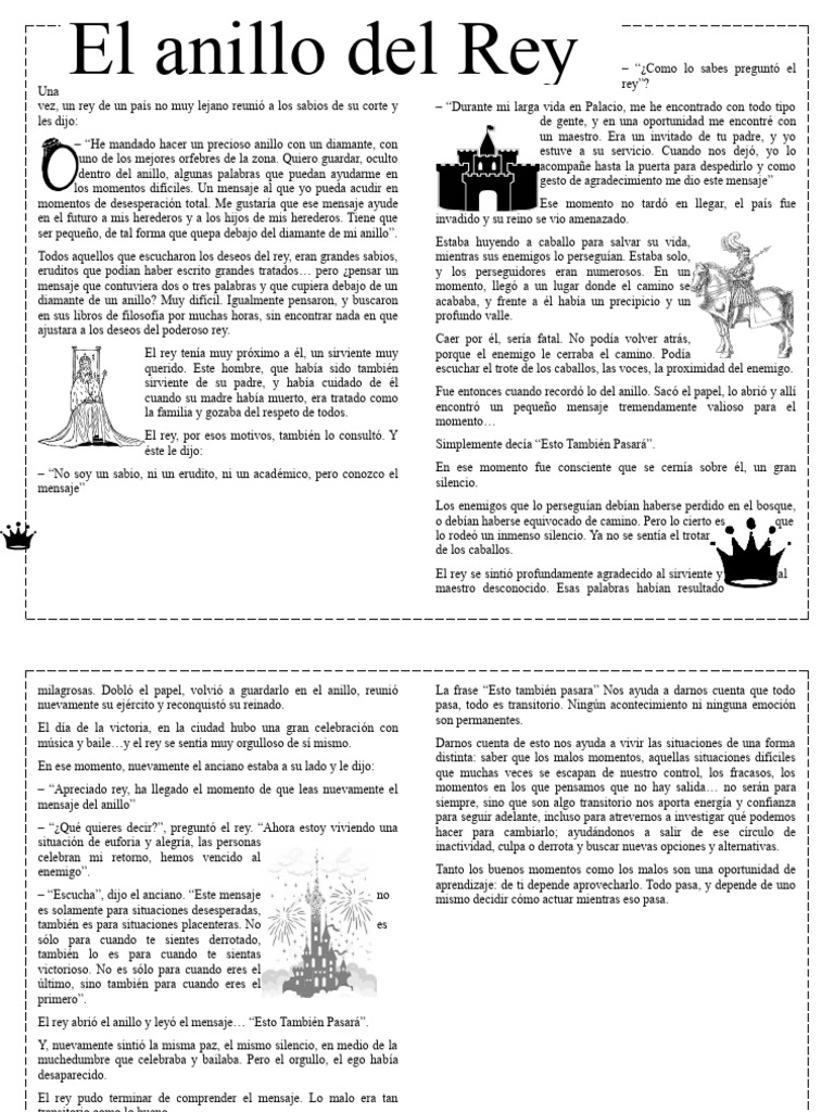 El Anillo Del Rey | PDF