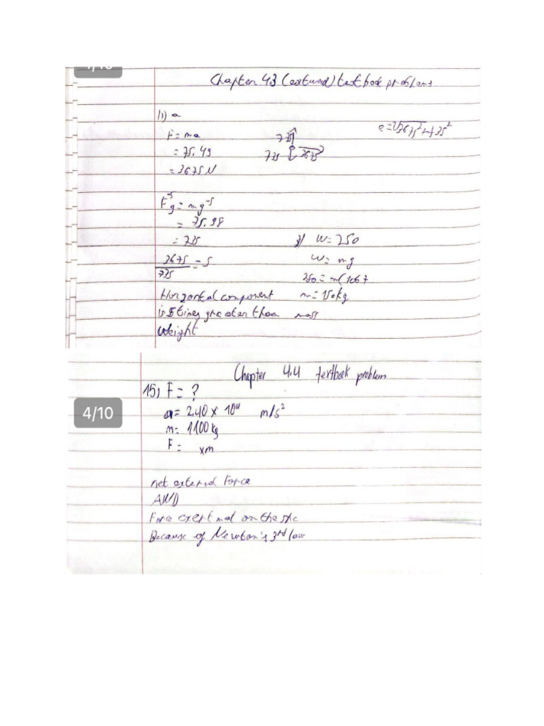 KayongaKyle - Unit 2 Practice Problems - PHYS550A | PDF