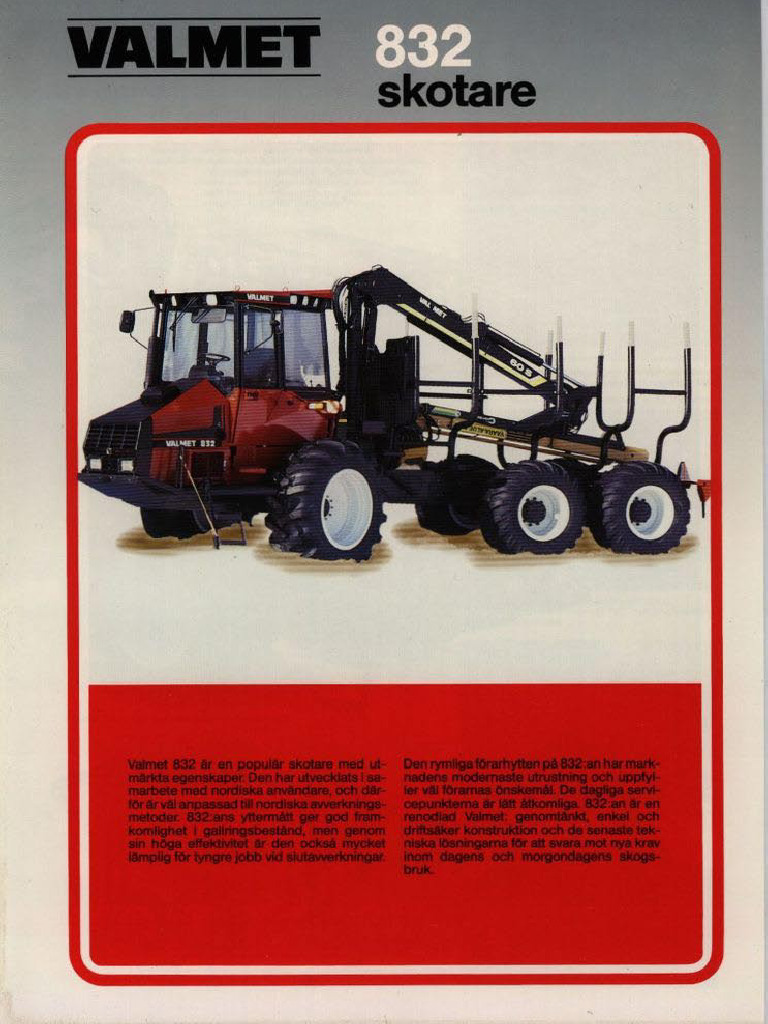 Valmet 832 | PDF