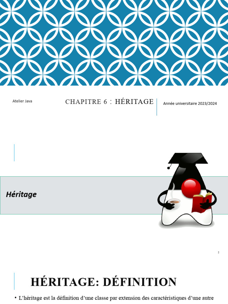 Héritage | PDF | Classe (informatique) | Ingénierie informatique