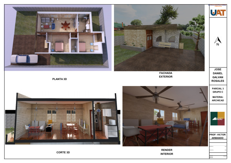 Planos y Renders | PDF