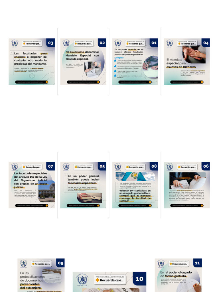 Guia de Mandatos Del AGP | PDF