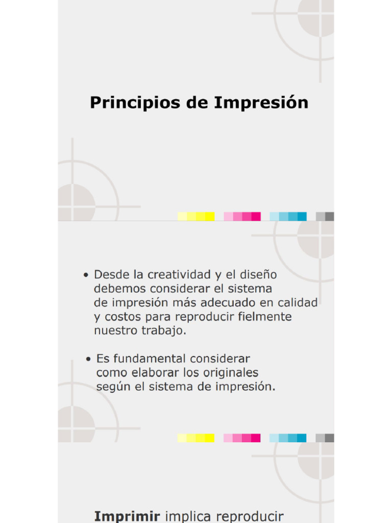 Concepto de Impresión | PDF