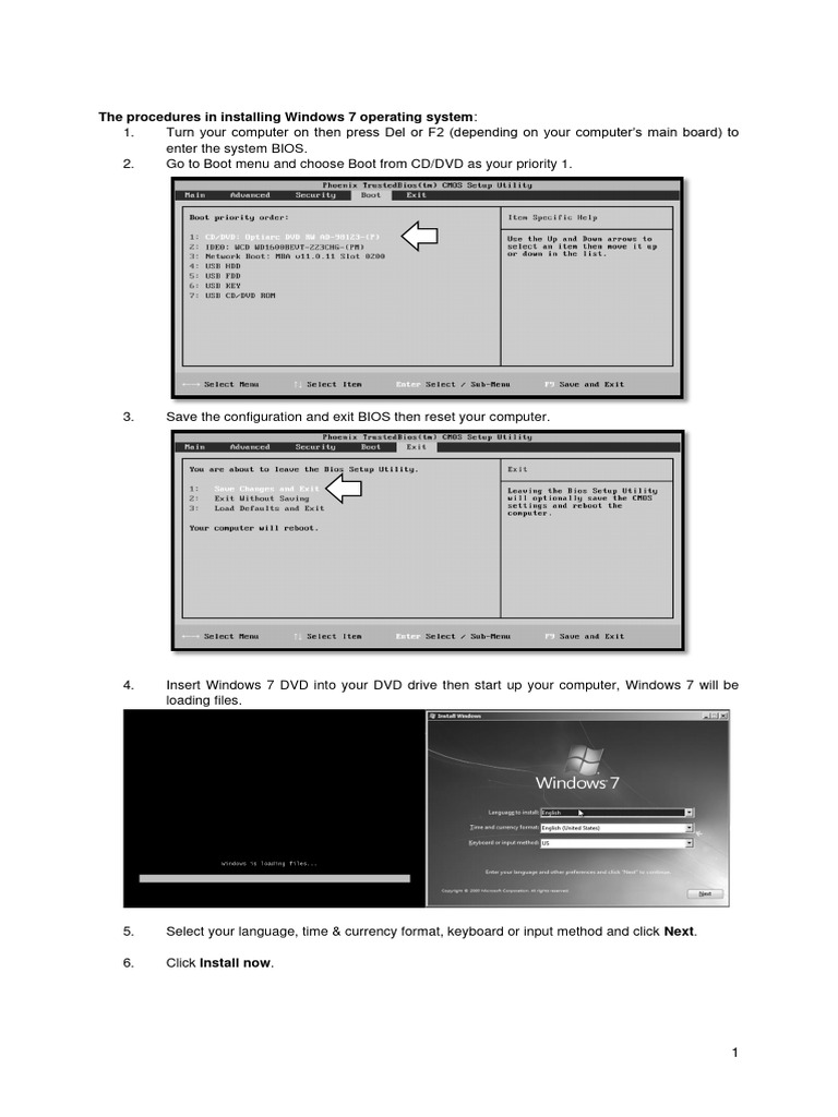 OS-installation-1 | PDF | Booting | Bios OS-installation-1 | PDF | Booting | Bios