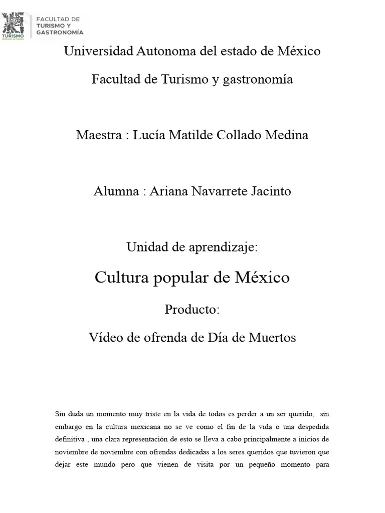 Ofrenda | PDF | Vela