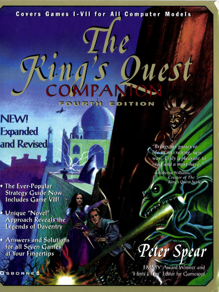 The King's Quest Companion - Peter Spear - 4, 1997 - Anna's Archive | PDF