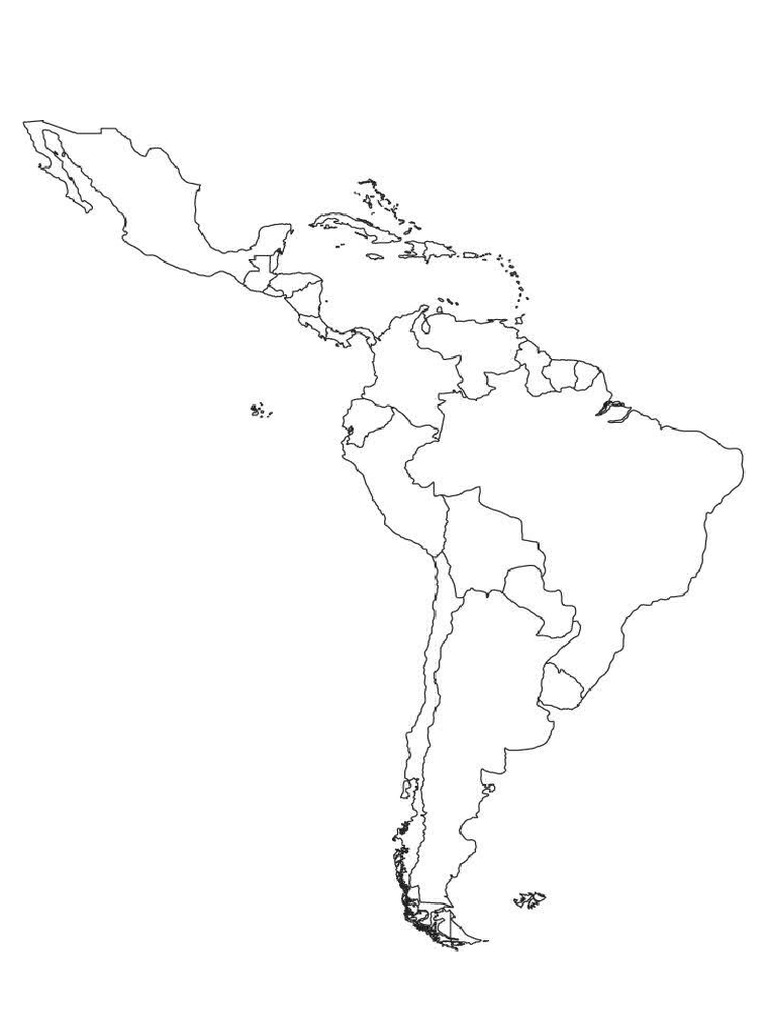 Mapa Mundo en A3 | PDF