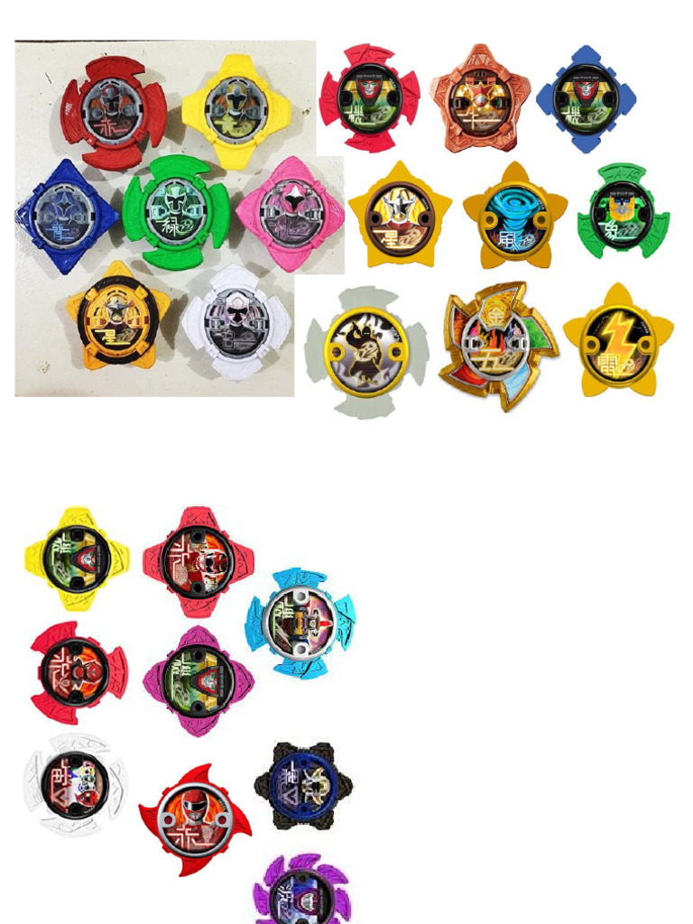 Estrellas de poder - Power Ranger | PDF