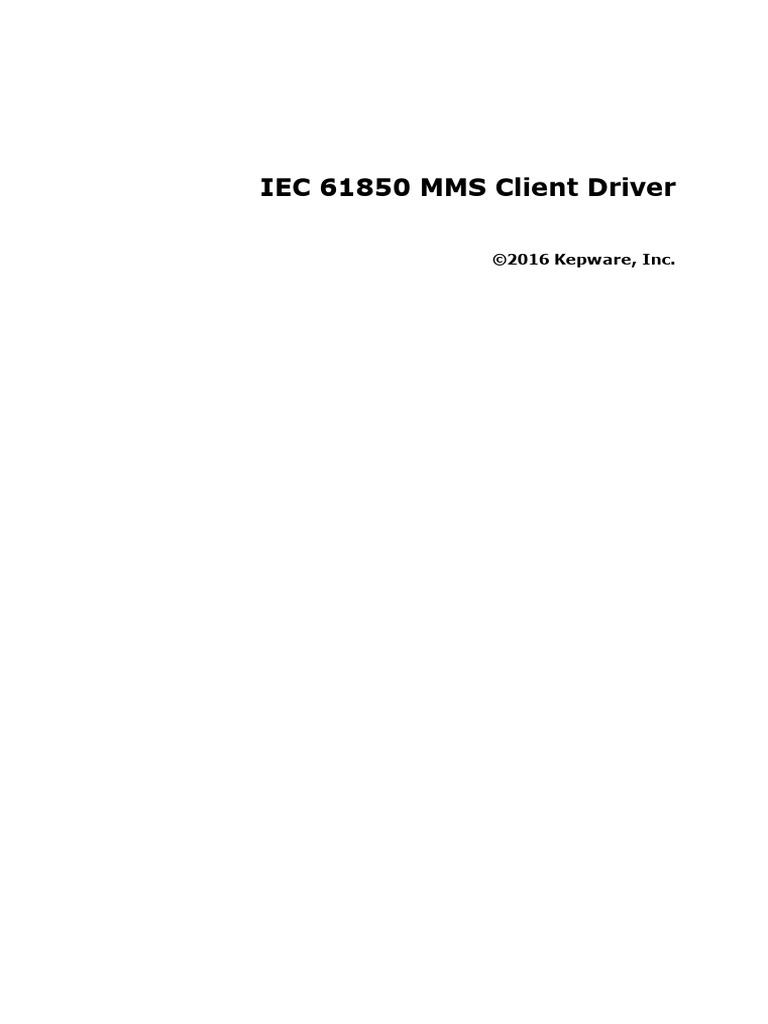 Iec 61850 Mms Client Manual v5 | PDF | Integer (Computer Science) | Bit