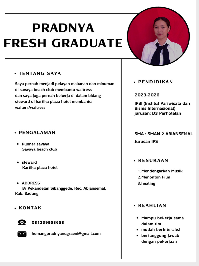 CV Pradnya 2 | PDF