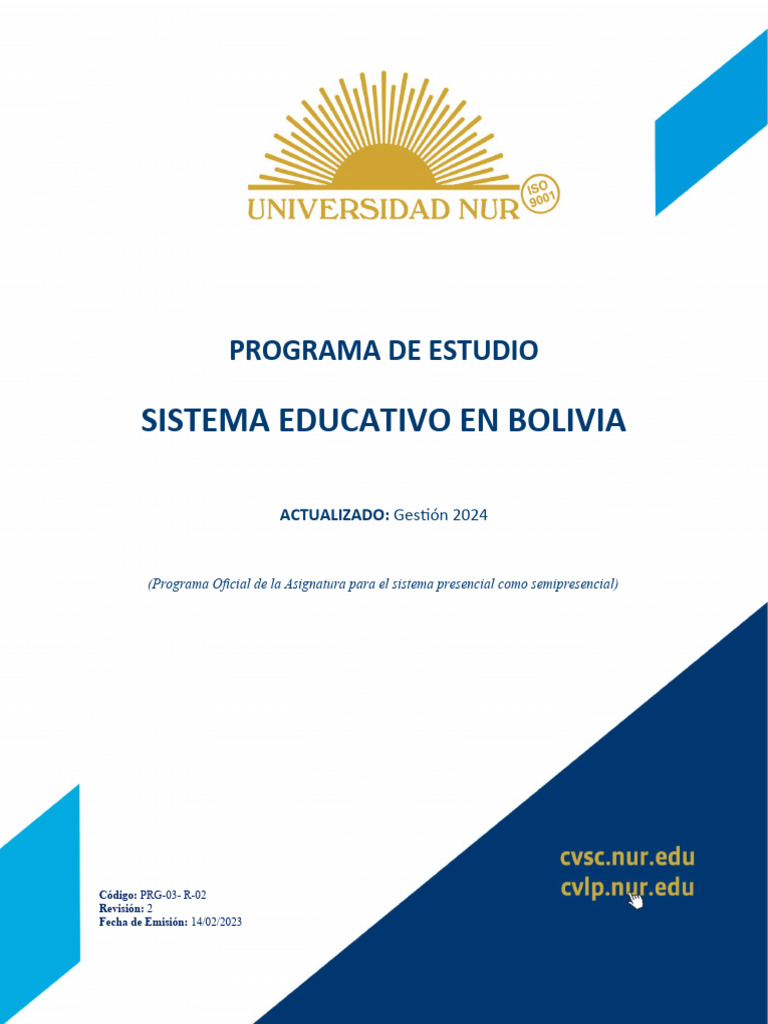 PRG-03-R-02(7) - MODIFICADO | PDF | Evaluación | Plan de estudios