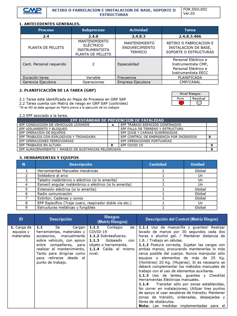 Vh-Ppl-Ins-2.4.8.3.406 Retiro o Fabricacion e Instalacion de Base ...
