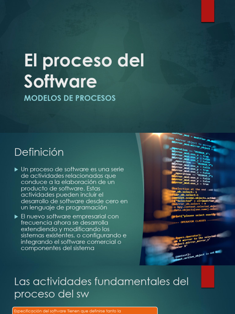 El Proceso Del SW T2 | Descargar gratis PDF | Software | Ingeniería de ...