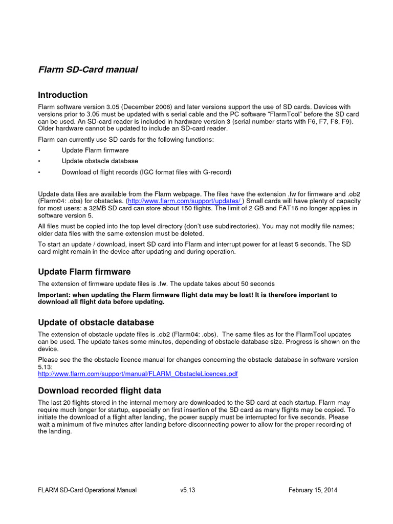 SD Manual en | PDF | Computer File | System Software