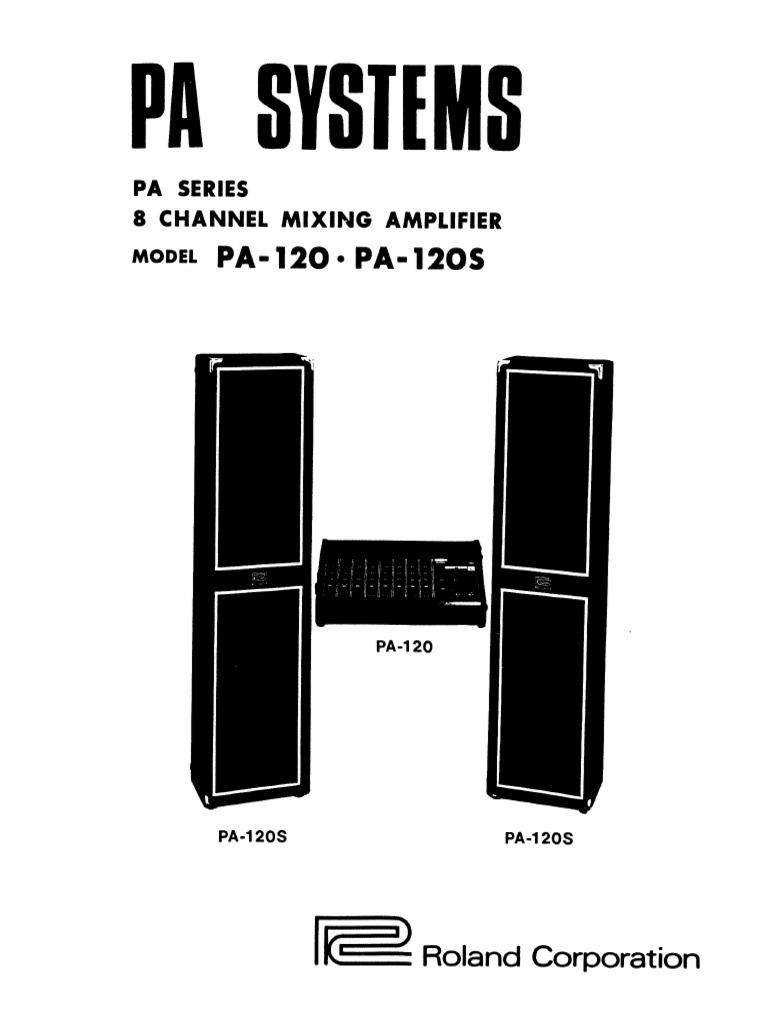 Pa-120 120S | PDF