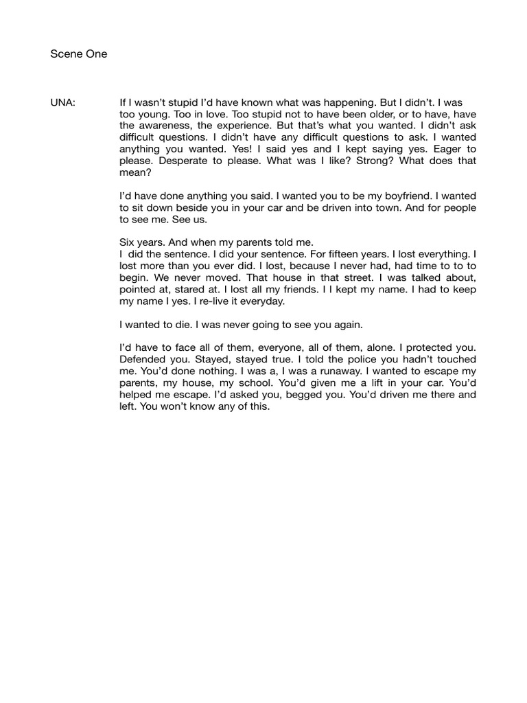 Emotional Monologue of Regret | PDF | Poetry