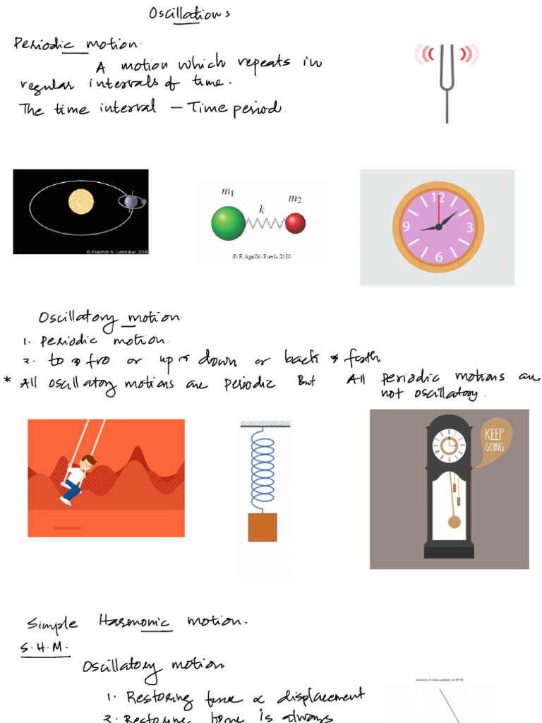 Oscillations | PDF | Resonance | Pendulum