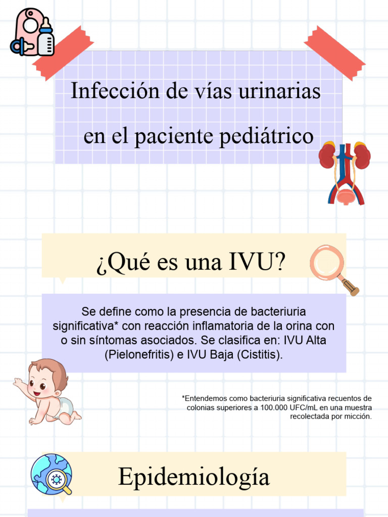IVU en Pediatría | PDF | Infección del tracto urinario | Medicina CLINICA