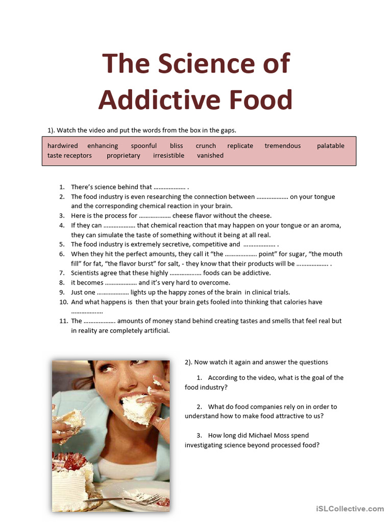 The Science of Addictive Food Videos | PDF | Taste | Foods