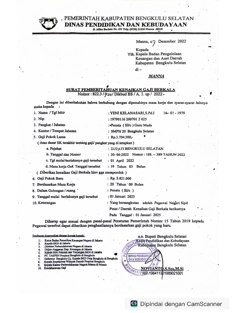 SK 3 C Yeni kelanasari | PDF