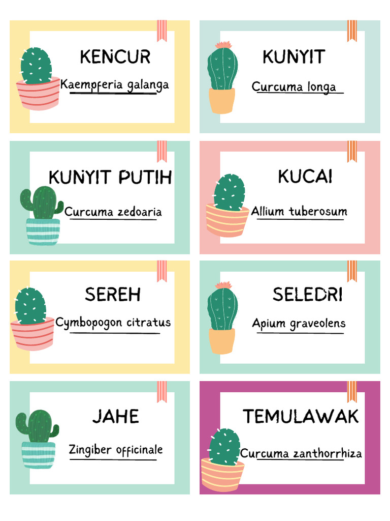 Tanaman Herbal dan Hiasan Rumah | PDF