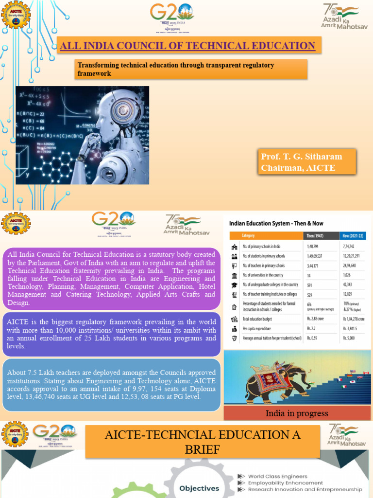 All India Council of Technical Education | PDF | Vocational Education ...