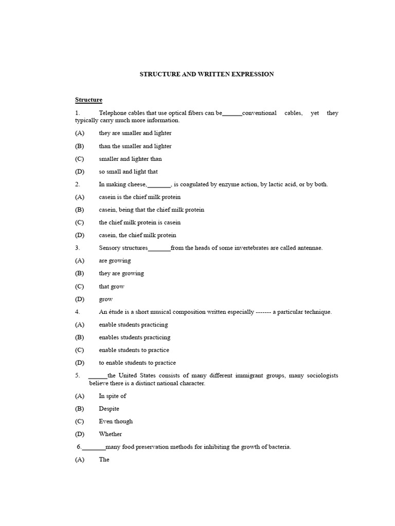SWE _ Question and Explanation | PDF | Noun | Plural