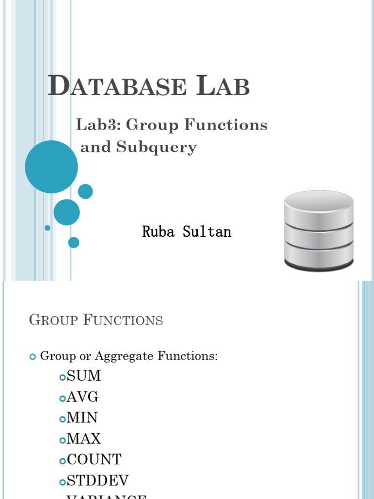 Lab 3 SQL | Download Free PDF | Computer Programming | Databases Lab 3 SQL | Download Free PDF | Computer Programming | Databases