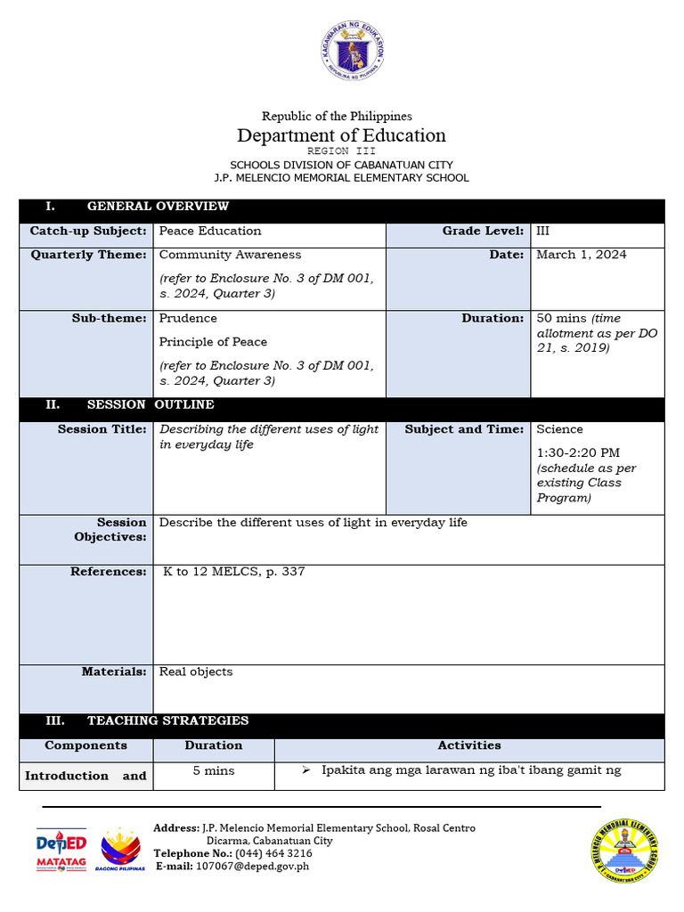 TEACHING-GUIDE science 3 | PDF