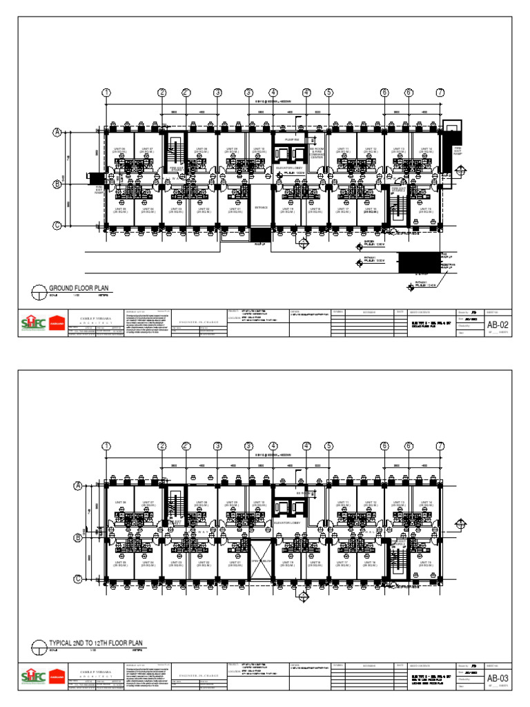 Crystal Peak Estates BLDG B Updated Architectural Plan | PDF ...