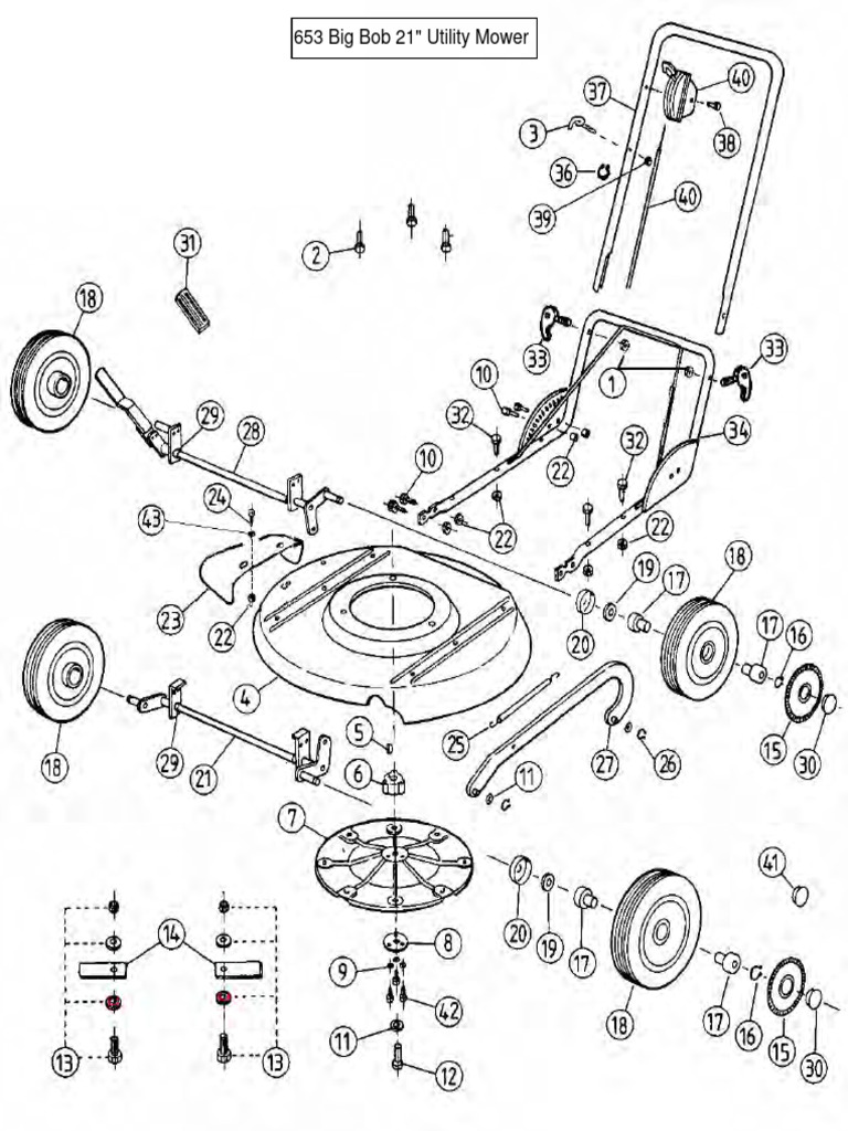 Big-Bob Supaswift Mower Parts | PDF | Screw | Automotive Technologies