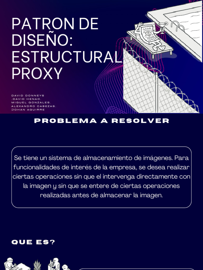 Patron PROXY | Descargar gratis PDF | Servidor proxy | Tecnologías de ...