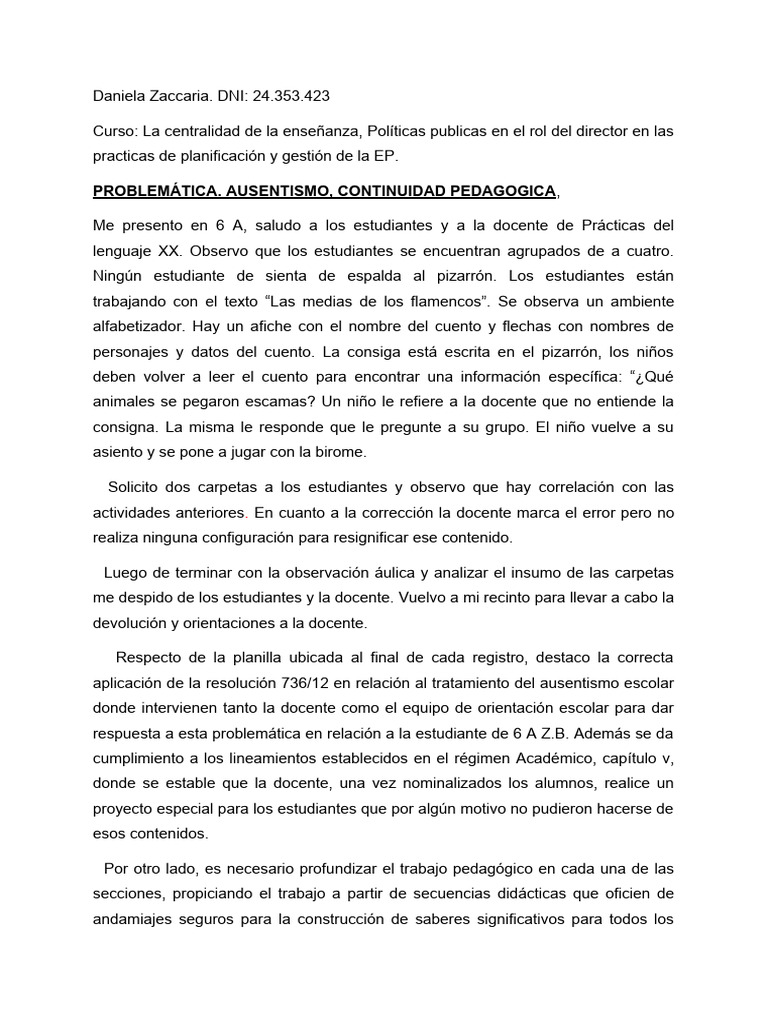 Curso Cie La Centralidad de La Enseã Anza | PDF | Enseñando | Pedagogía Curso Cie La Centralidad de La Enseã Anza | PDF | Enseñando | Pedagogía