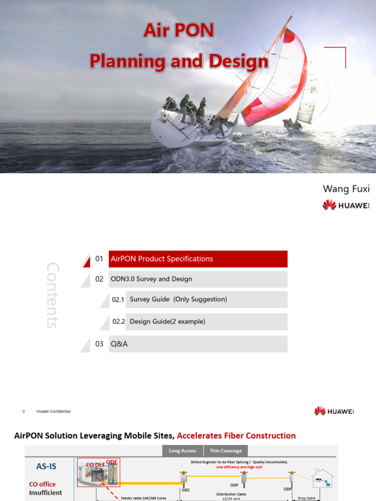 01-Air PON Planning and Design 2022 | PDF