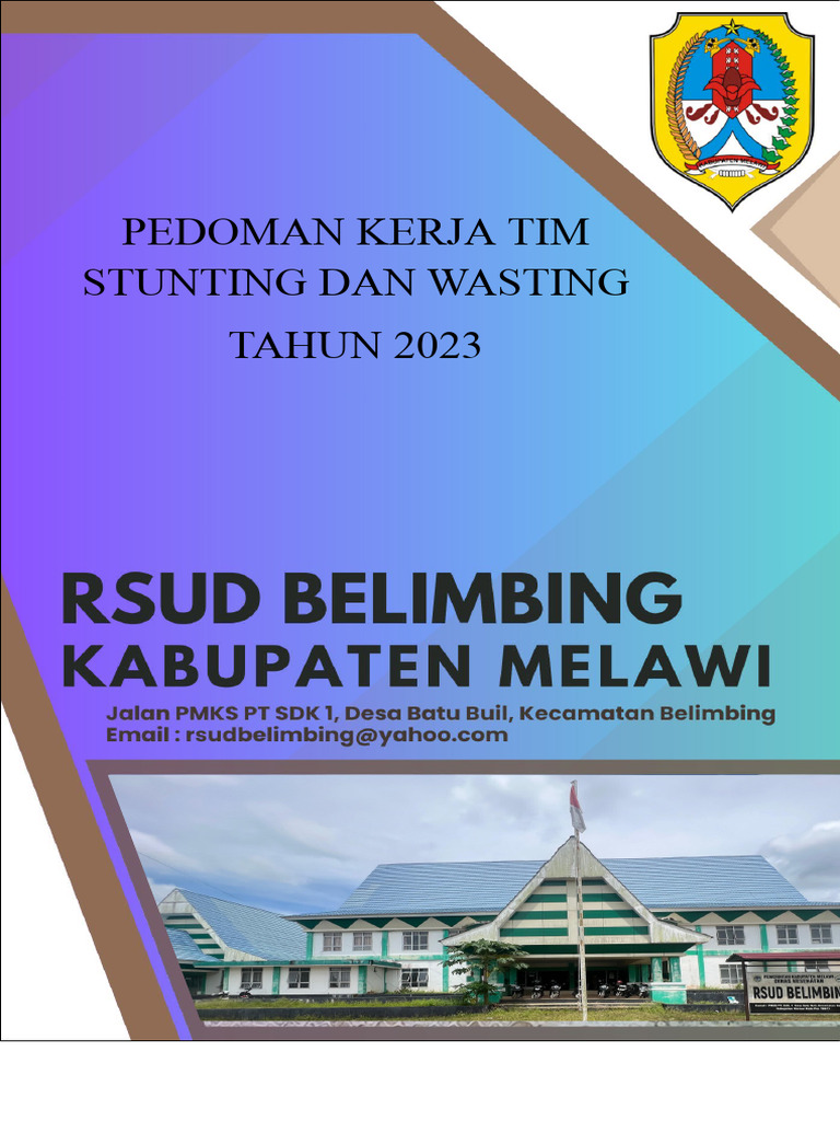 Pedoman Kerja Tim Stunting Dan Wasting | PDF | Kesehatan Holistik