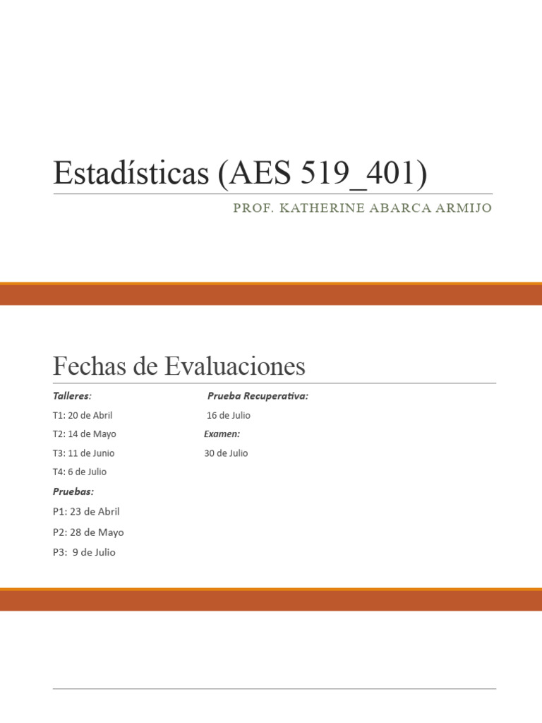 Estad - Sticas - AES - 519 - 401 Primer Power | PDF | Estadísticas