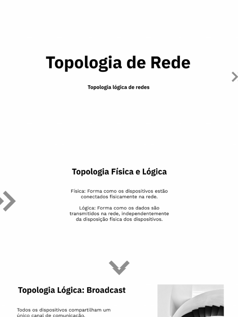 Topologia de Rede - Lógica | PDF