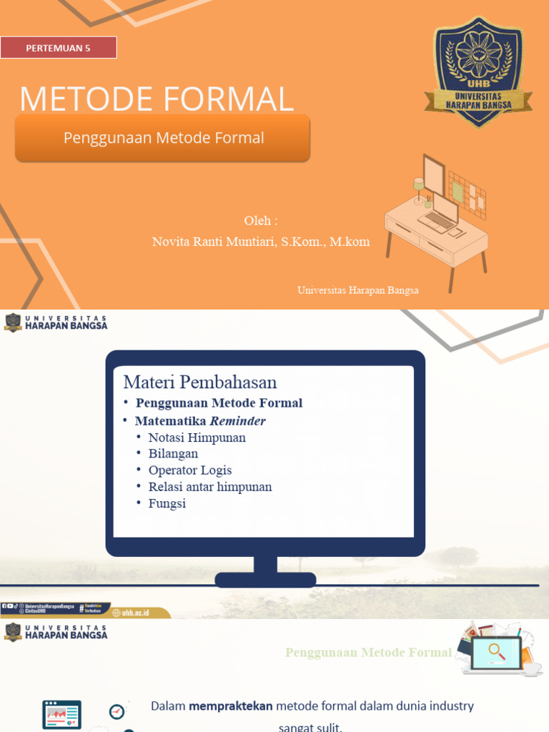Metode Formal-Pertemuan 5 (Metode Formal) | PDF