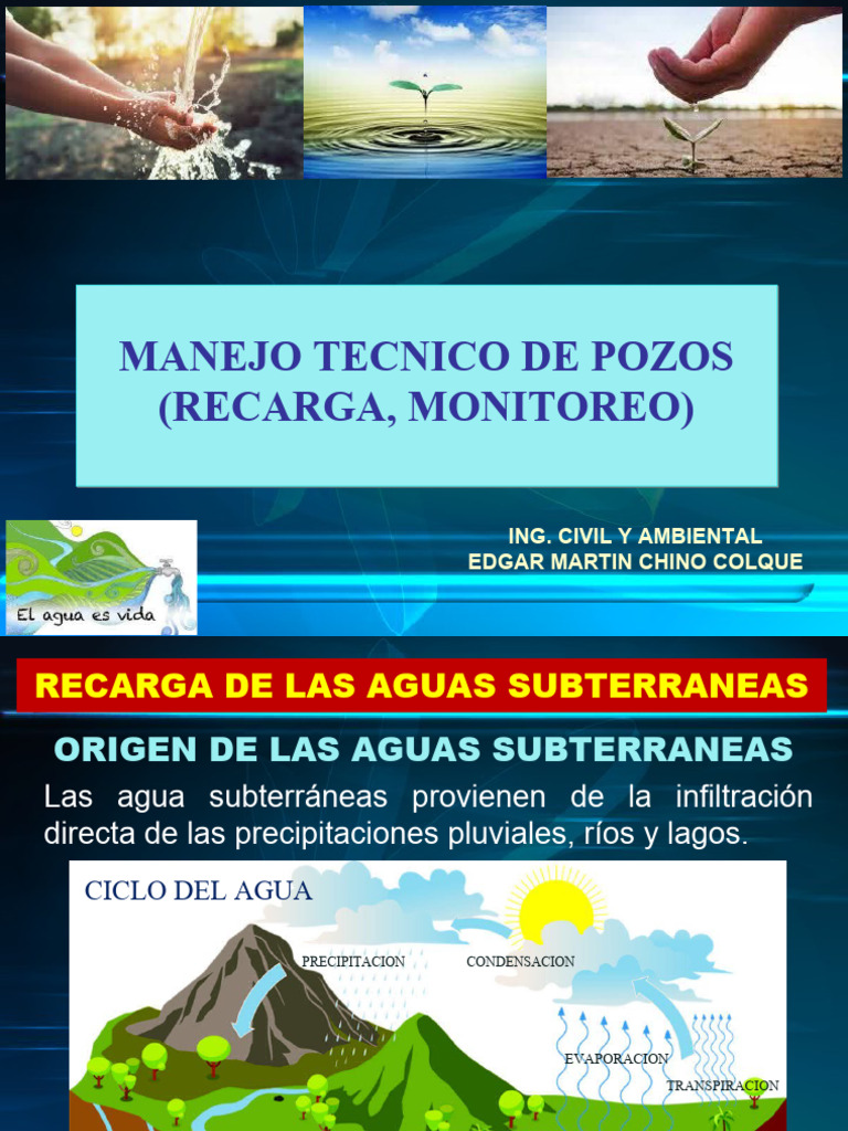Exposicion de Aguas Subterraneas | PDF | Agua subterránea | Agua