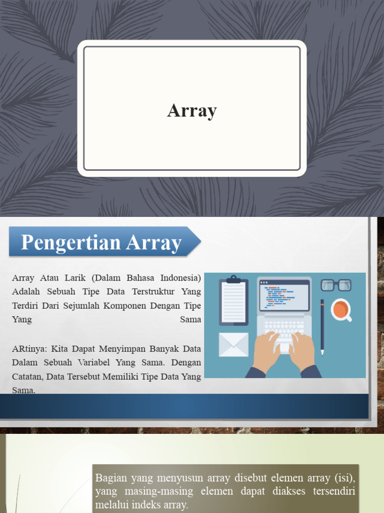 P14-Algoritma ARRAY | PDF