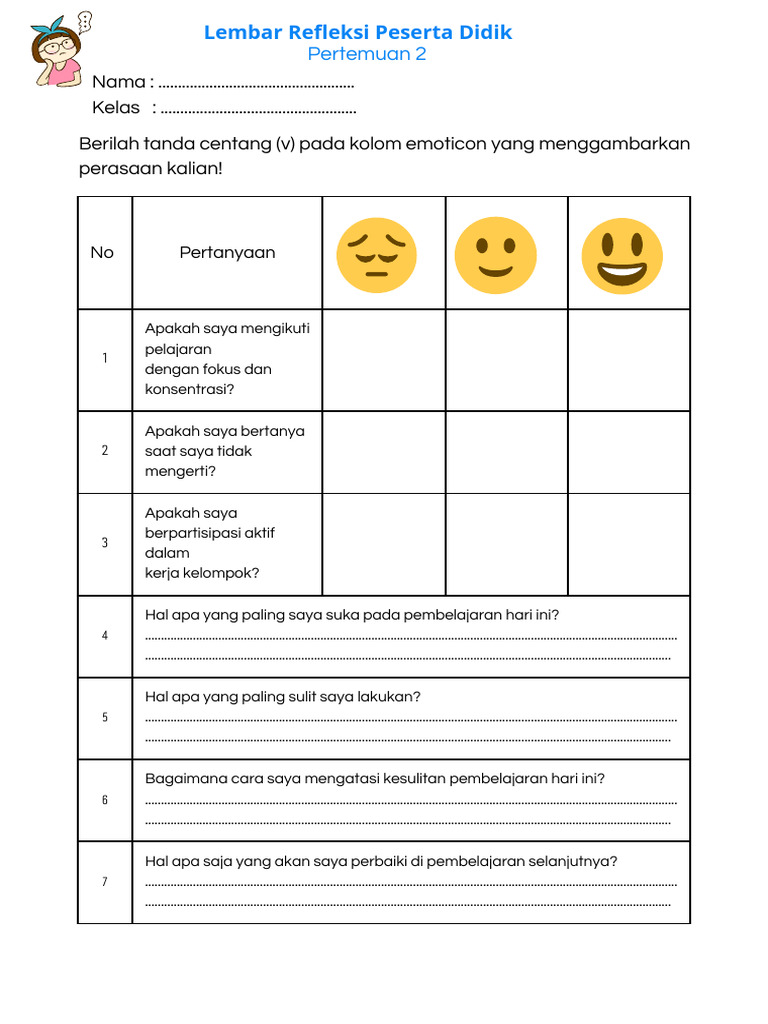 6929__Lembar-Refleksi-Peserta-Didik-&-Guru-Pertemuan-2---Deni-PSP | PDF